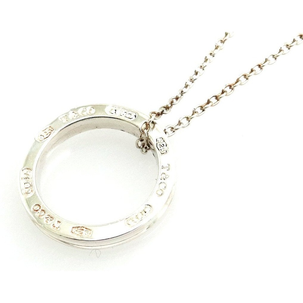 Tiffany & Co. | Bags | Tiffany Co Interlocking Circle Pendant Necklace ...